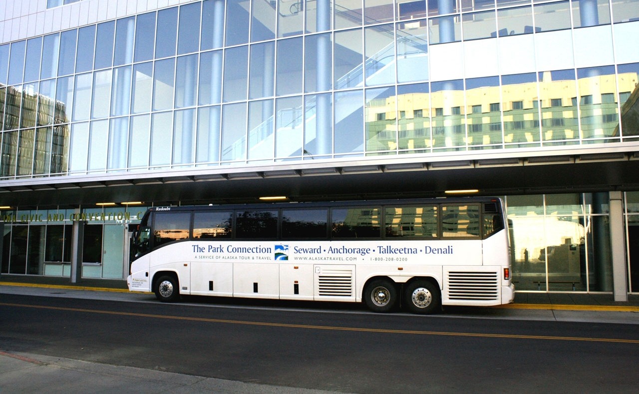 Alaska Park Connection Motorcoach | Anchorage Bus Tours | ALASKA.ORG