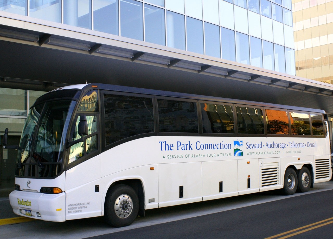 Alaska Park Connection Motorcoach | Anchorage Bus Tours | ALASKA.ORG