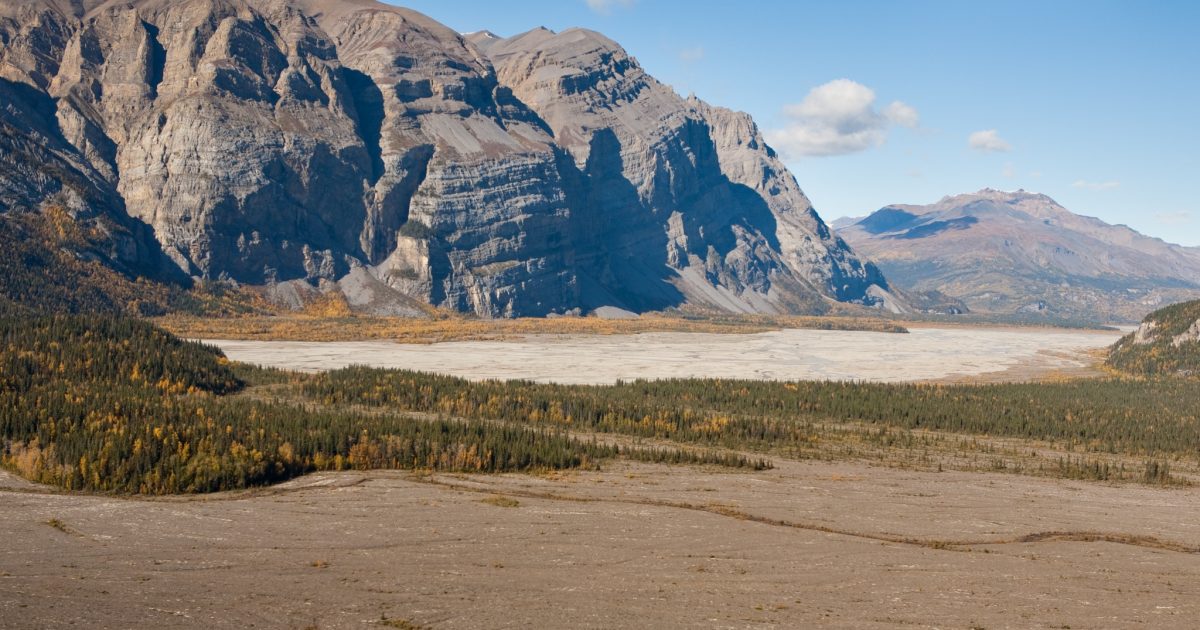 Nizina River Mile High Cliffs | ALASKA.ORG