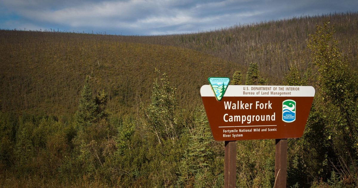 Walker Fork BLM Campground | ALASKA.ORG