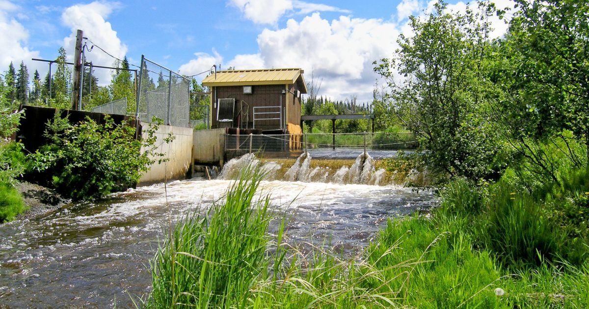 Crooked Creek Weir | ALASKA.ORG