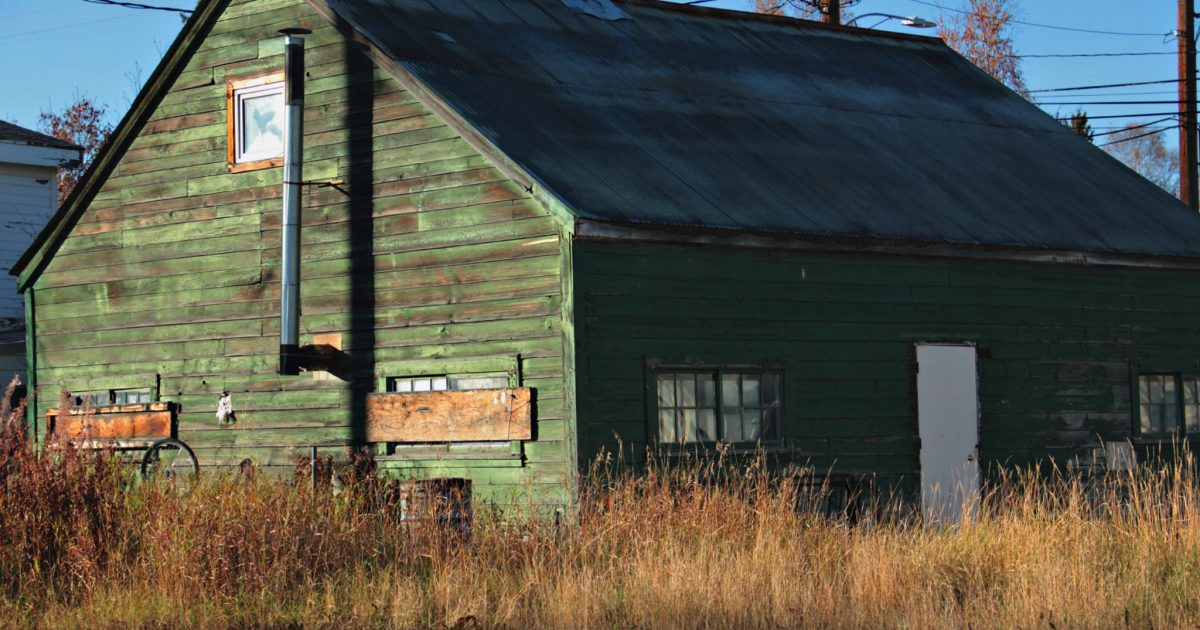 This Garage Was Once a Horse Barn | ALASKA.ORG