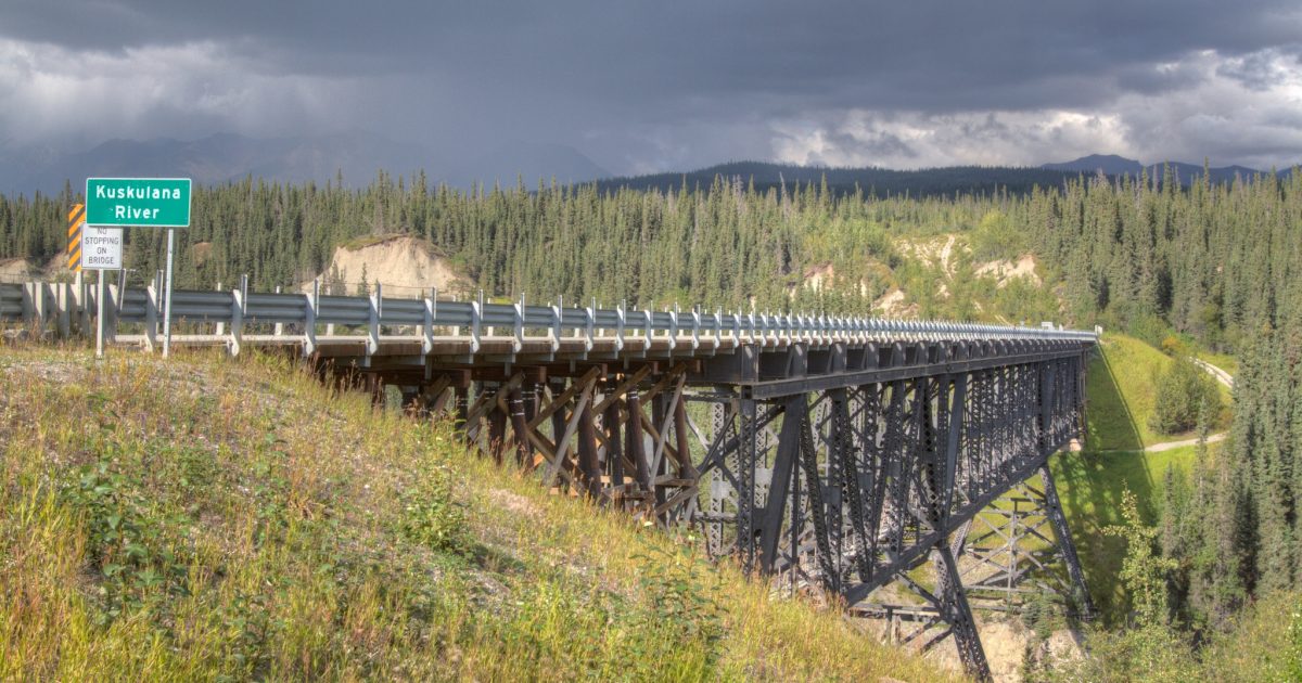 Kuskulana Bridge (mi 50.2) | ALASKA.ORG