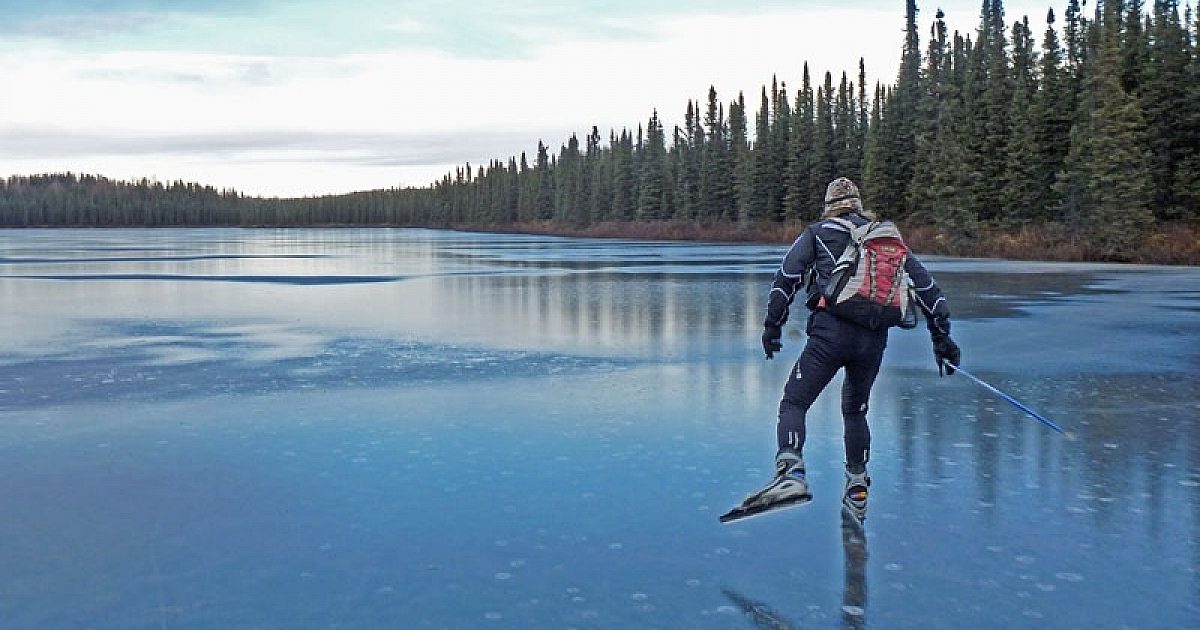 Ice Skating at Nancy Lake State Recreation Area | ALASKA.ORG