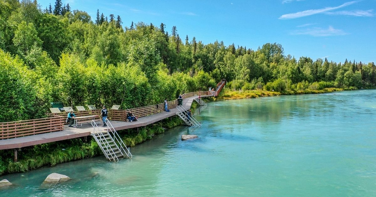 Soldotna Public Fish Walks, Boardwalks, and Access Stairs | ALASKA.ORG