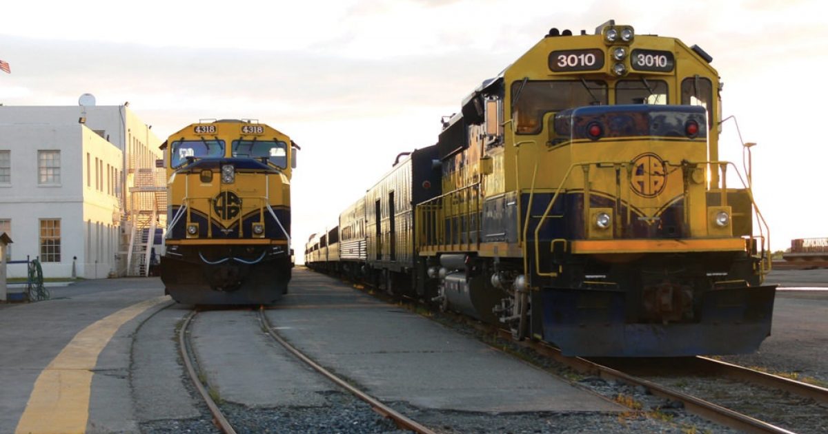 Alaska Railroad Depot Anchorage | Train Timetables | ALASKA.ORG