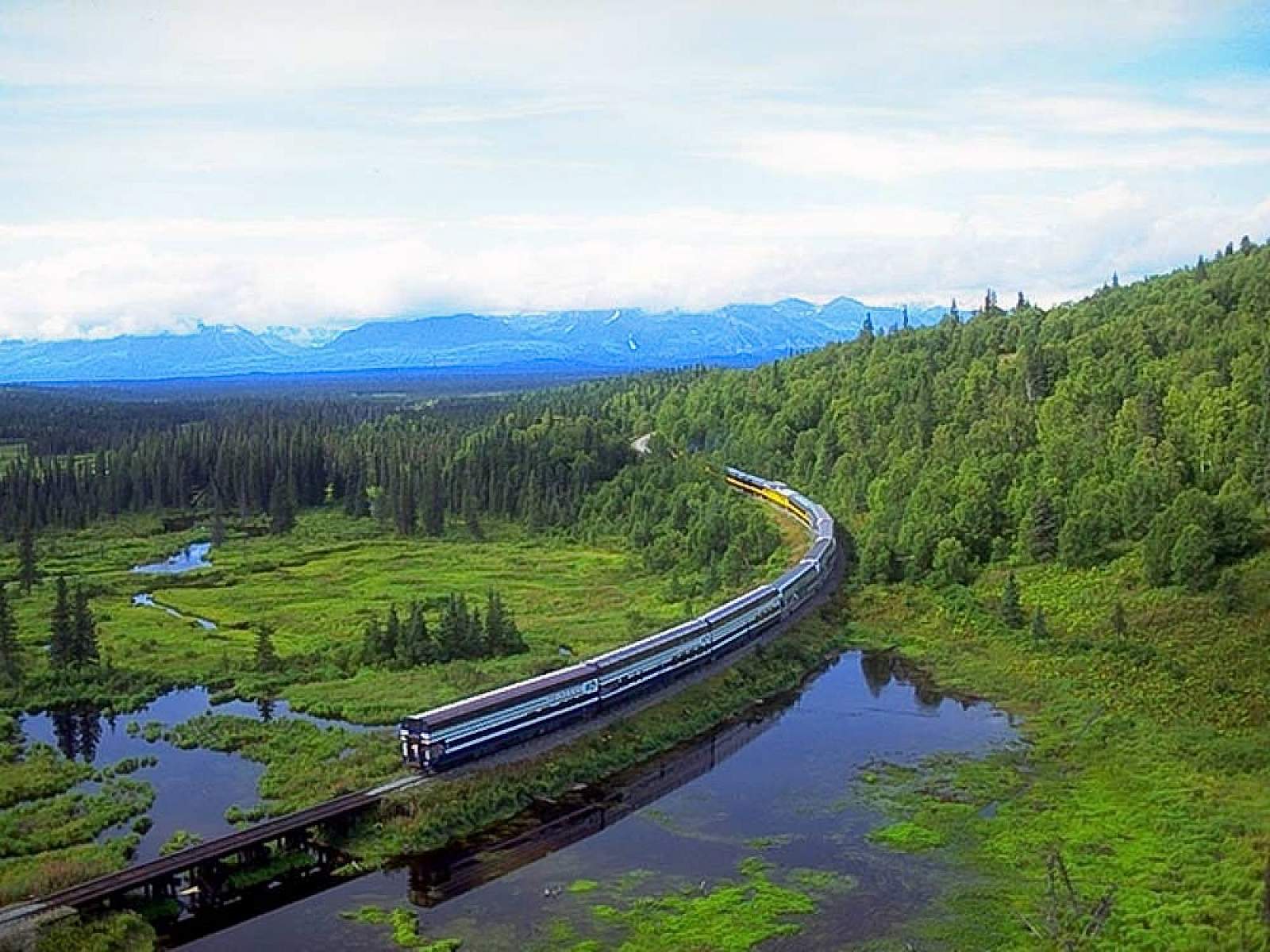 Alaska Railroad Depot Wasilla | Train Timetables | ALASKA.ORG